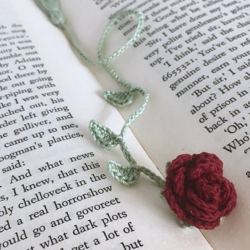 Lavender Bookmark Crochet PDF Pattern Easy Beginner Crochet - Etsy