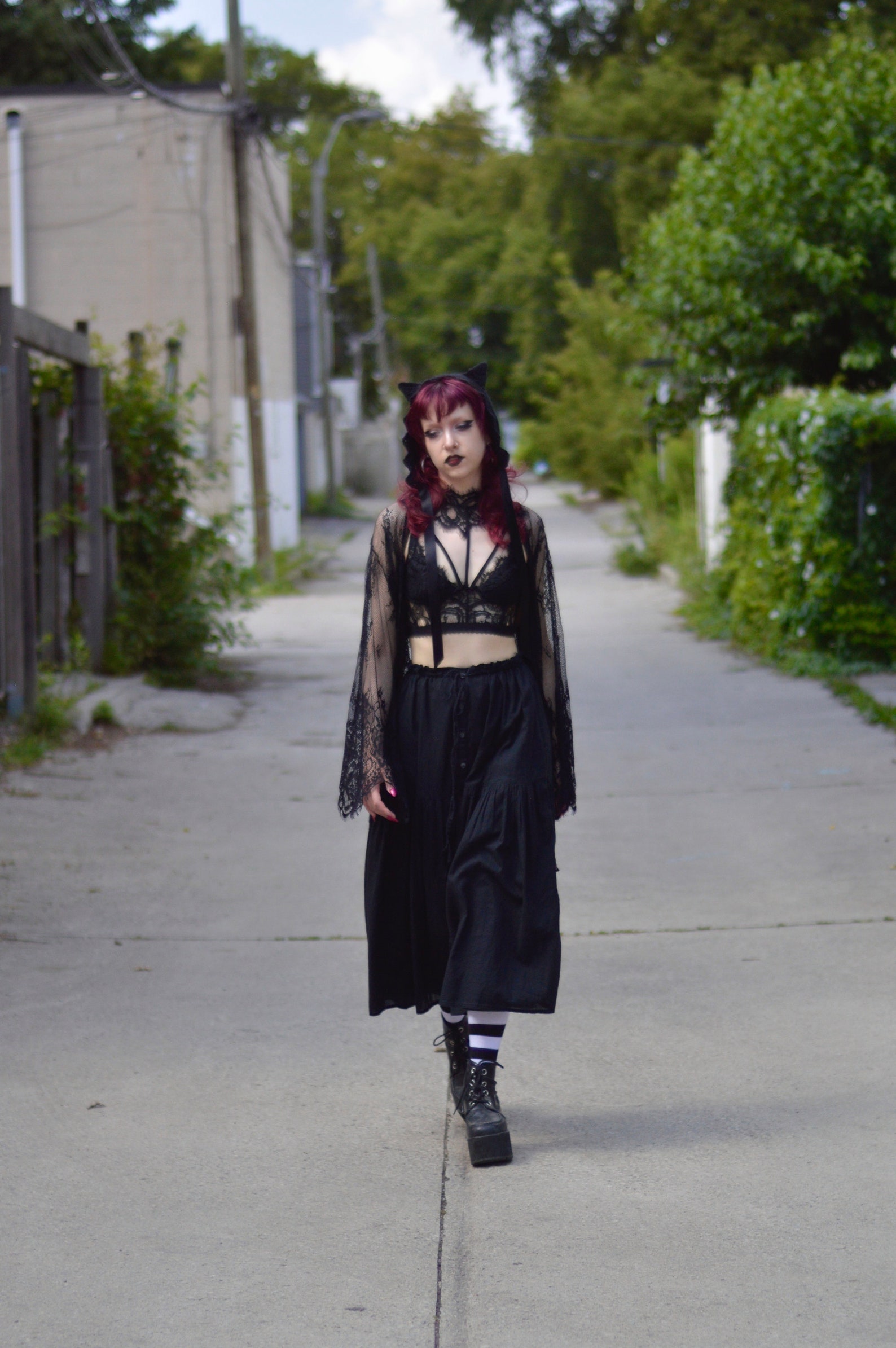 Crochet Black Cat Bonnet Hat - Etsy Canada