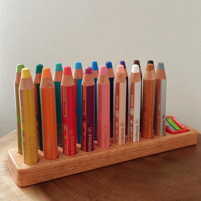 Colored Pencil Holder - Etsy
