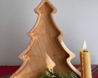 Christmas Tree Wooden Serving Tray - Etsy
