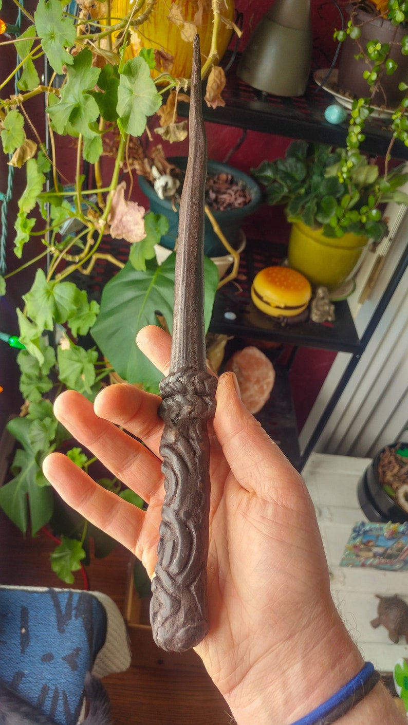 Pottermore Custom Wand Harry Potter Inspired Hand Etsy