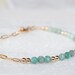Amazonite Bracelet ~ Gold Filled or Sterling Silver 925 ~ Handmade ...