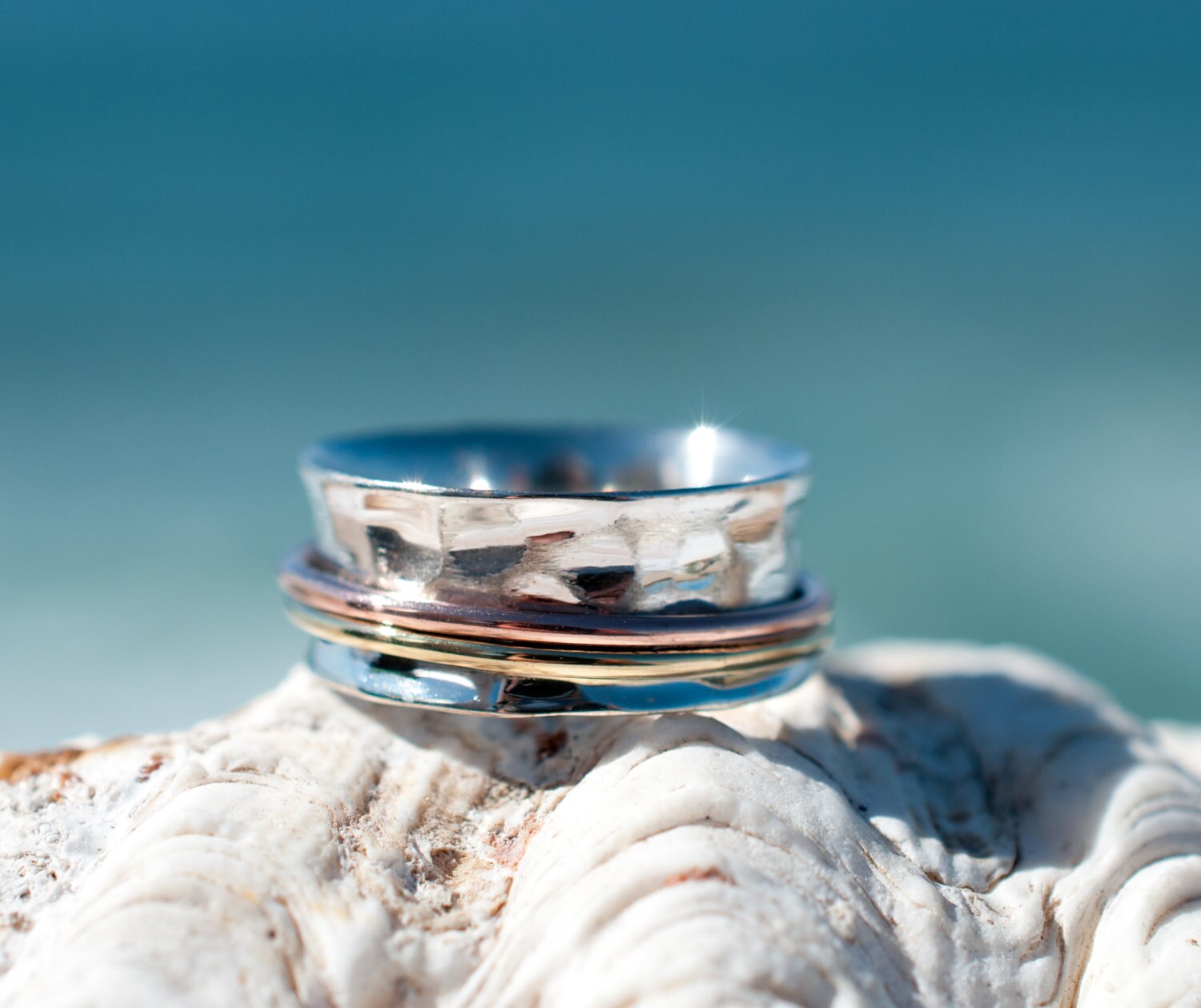 Spinner Ring Spinning Spin Meditation Yoga Anxiety - Etsy