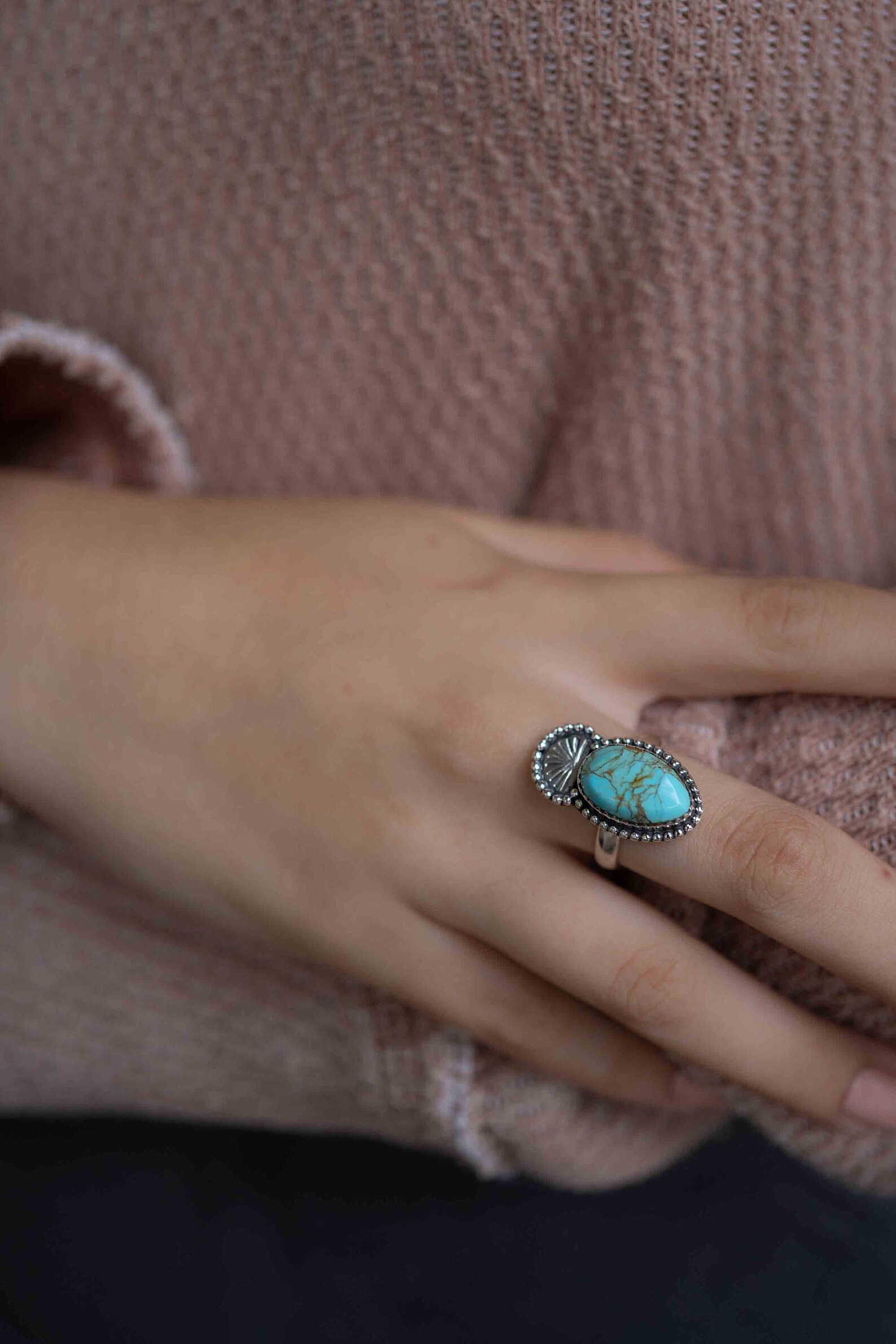 Turquoise Ring Oval Shape sterling Silver 925 Handmade - Etsy