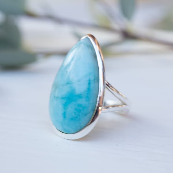 Larimar Ring - Etsy