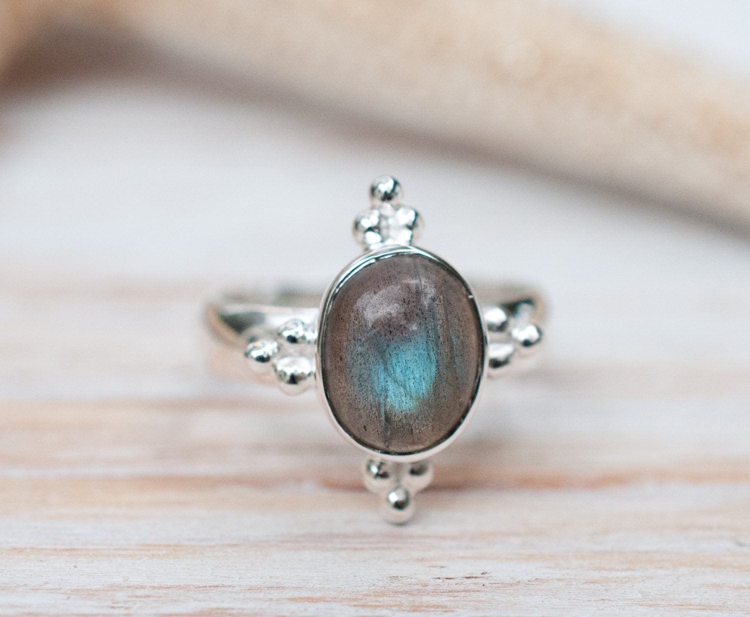 Labradorite Ring ~ Gemstone ~ Statement ~ Everyday ~ Casual ~ Jewelry ...