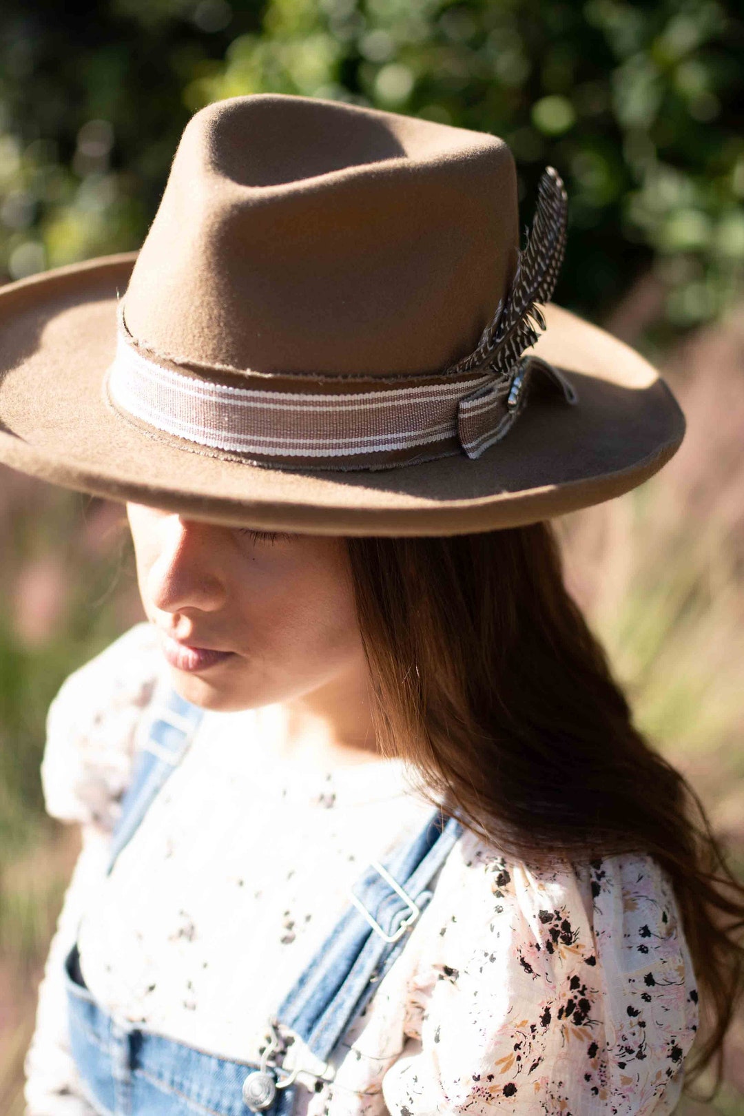 Fedora Custom Hut Unikat Boho Hut Modern Festival Fashion Hut Handmade ...