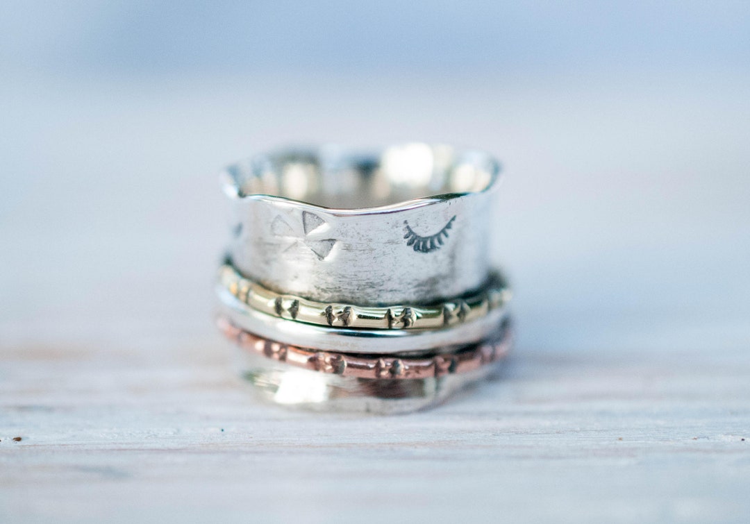 Spinner Ring~spinning ~spin ~meditation ~yoga~anxiety ~anti Stress ...
