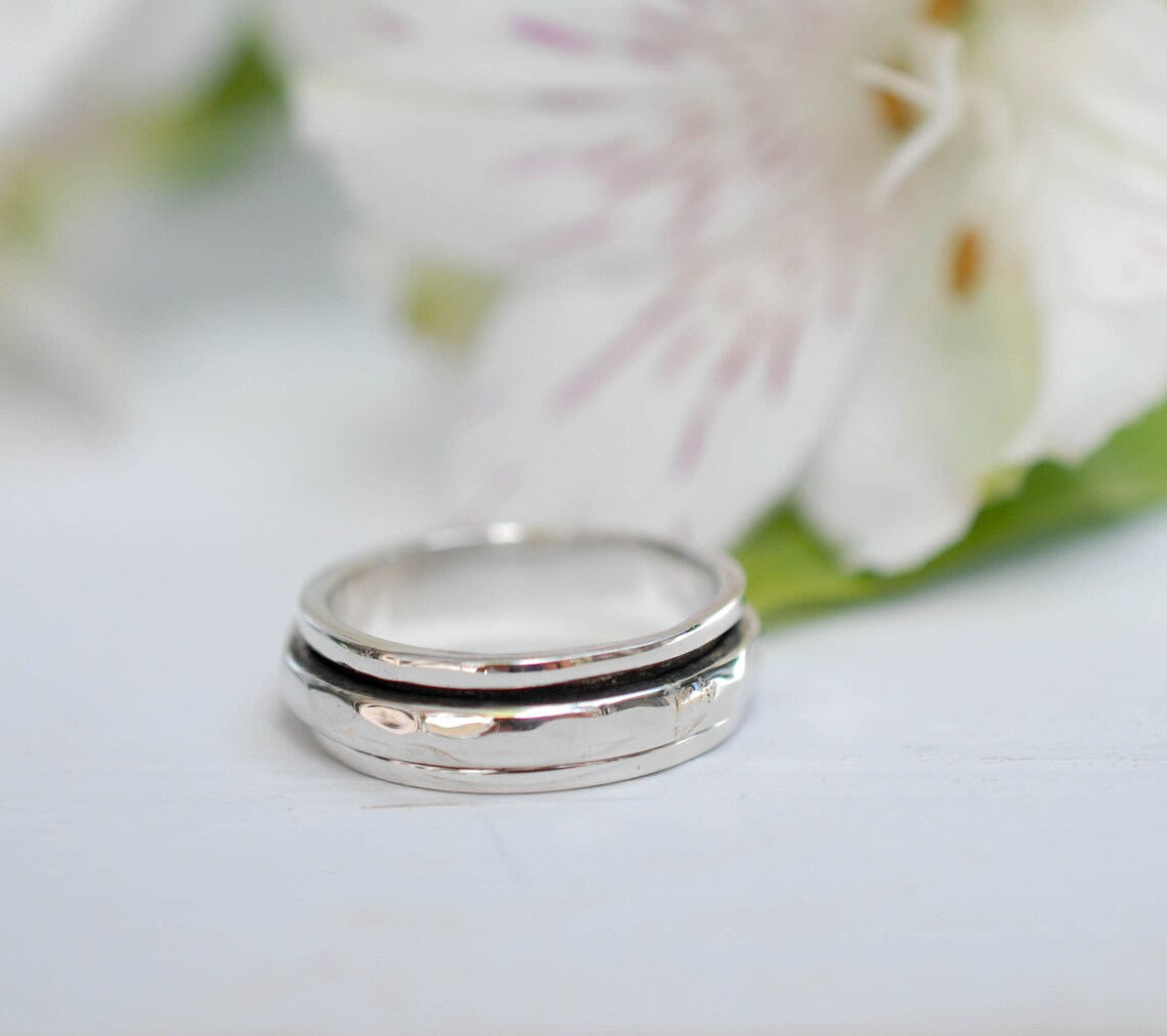 Spinning Ring Spinner Spin Meditation Yoga Anxiety | Etsy