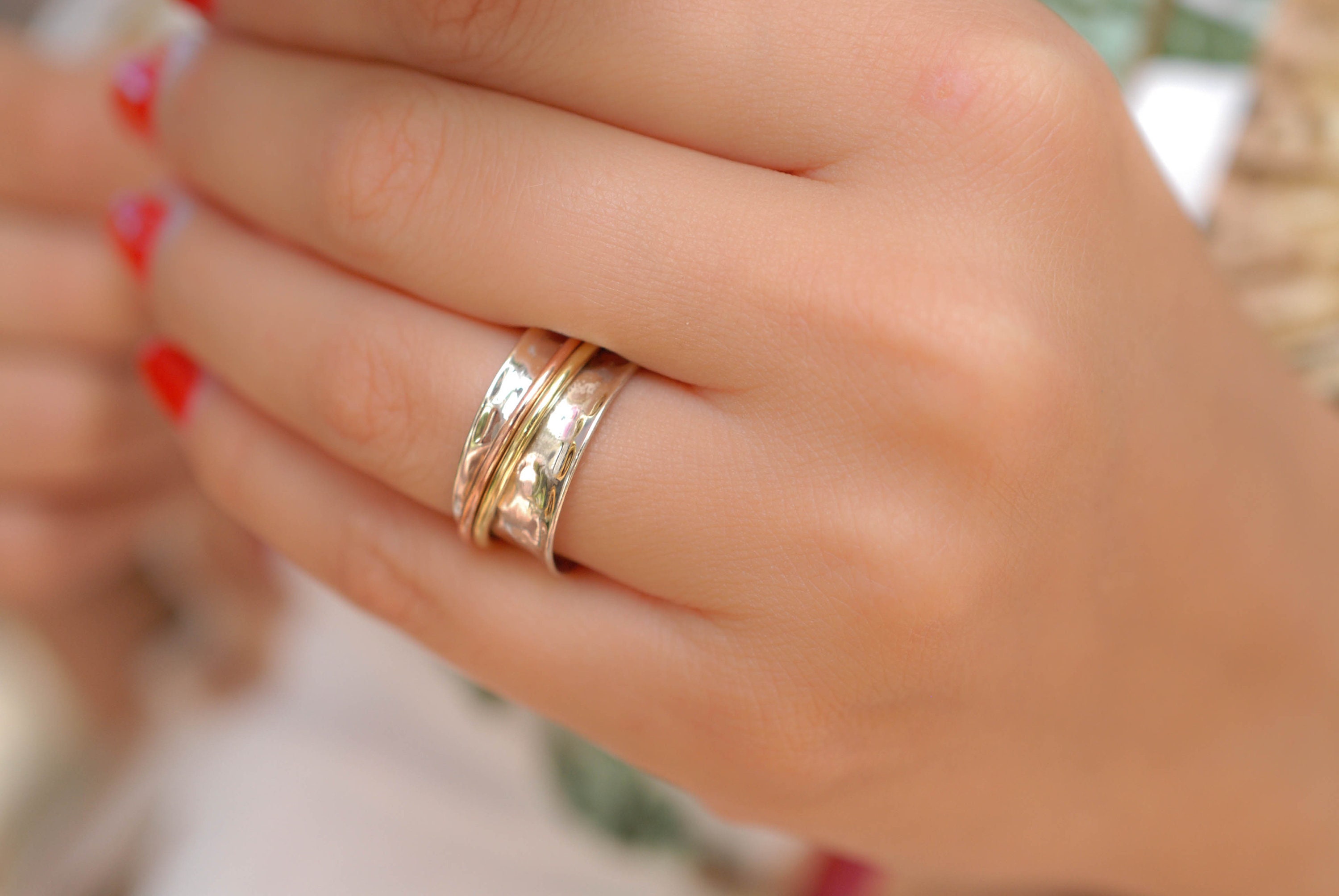 Spinner Ring ~ Spinning~ Spin ~ Meditation ~ Yoga ~ Anxiety ~ Anti ...