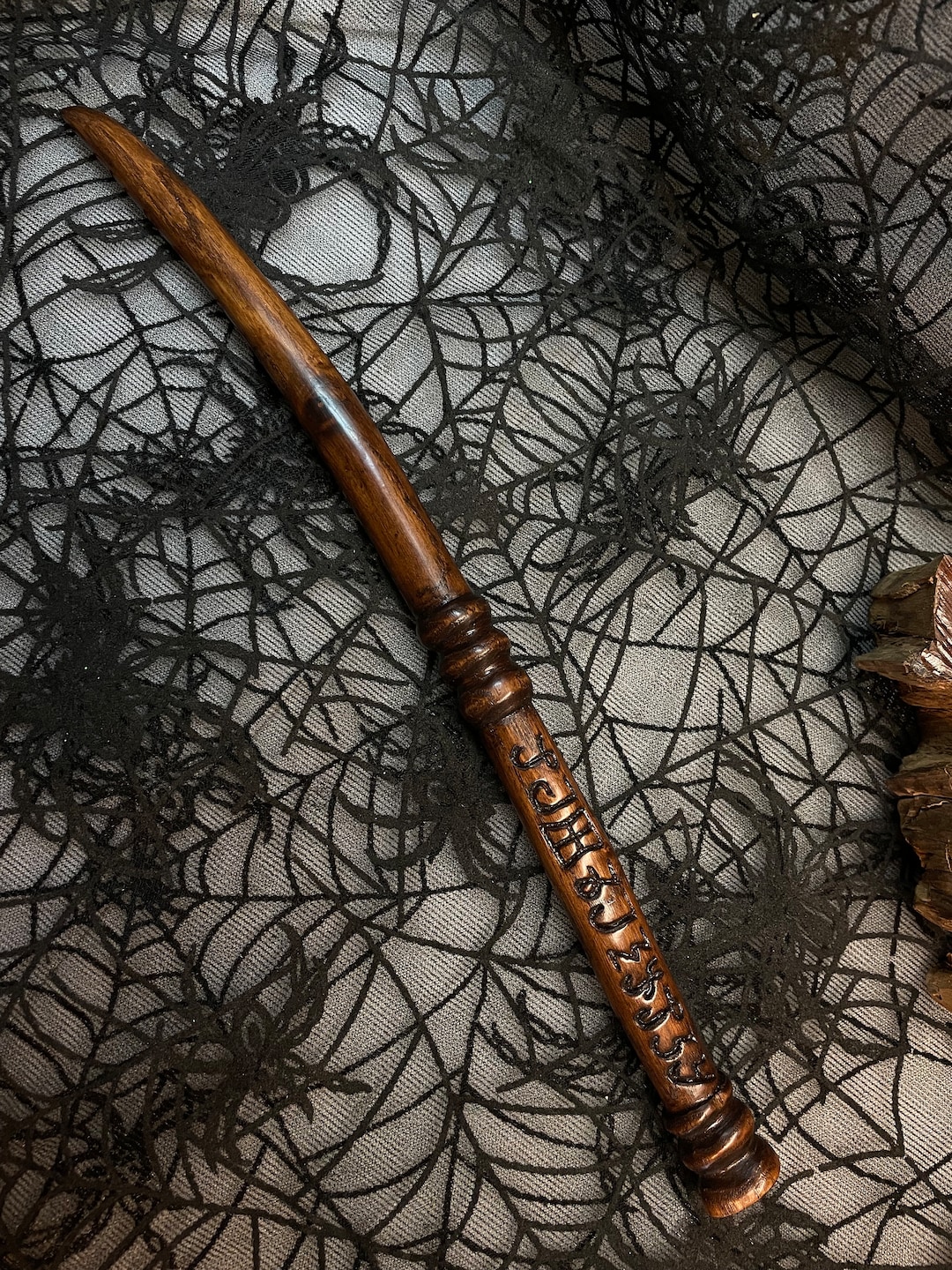 Rowan Key of Solomon Wooden Wand - Etsy