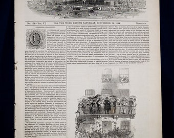 Antique newspaper | Etsy