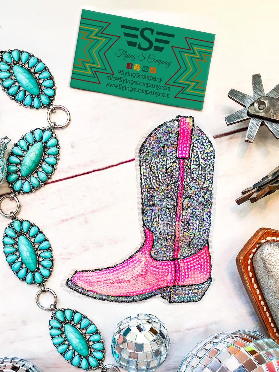 Sequin Boot Patch Cap Sized (patch ONLY) - Etsy
