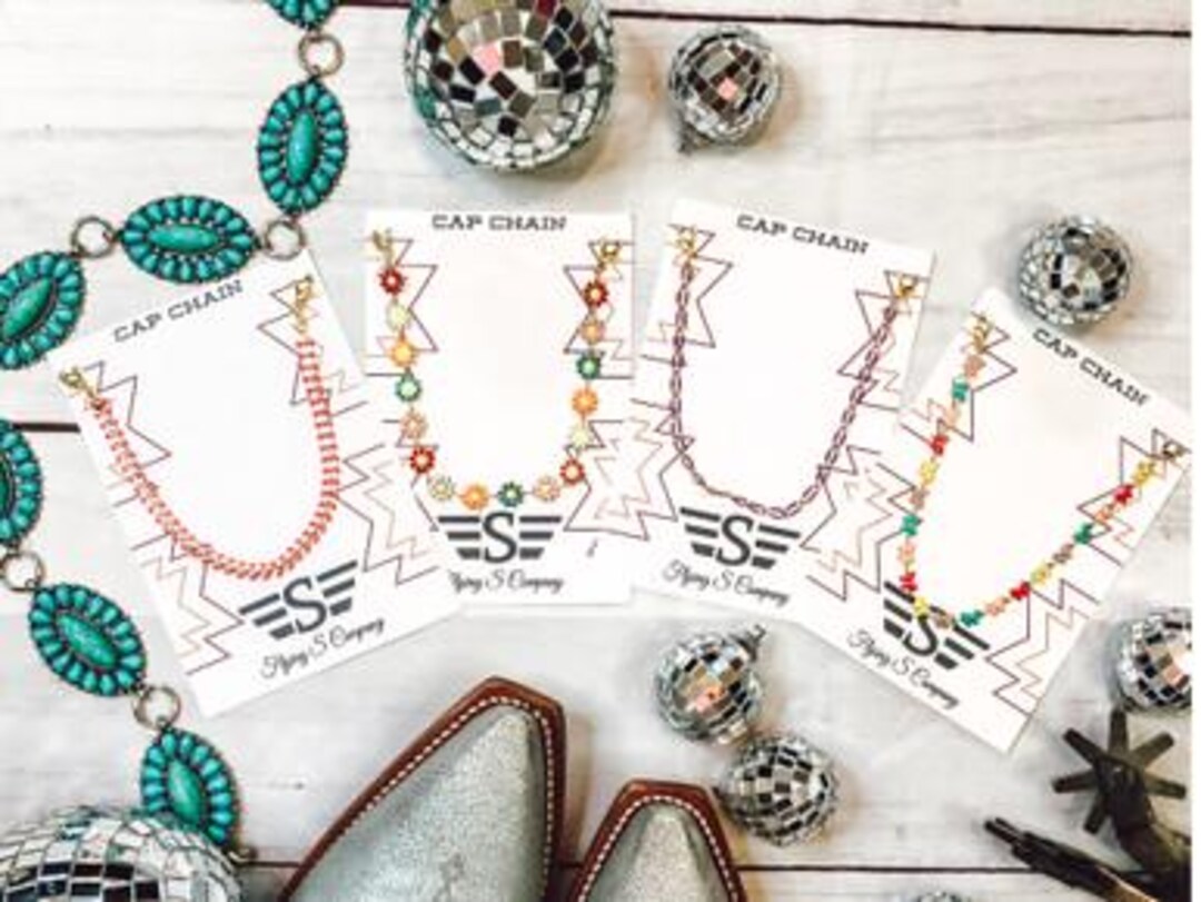 Trucker Hat/cap Chains | Western, Buckle, Trucker Hat, Trucker Cap, Hat ...