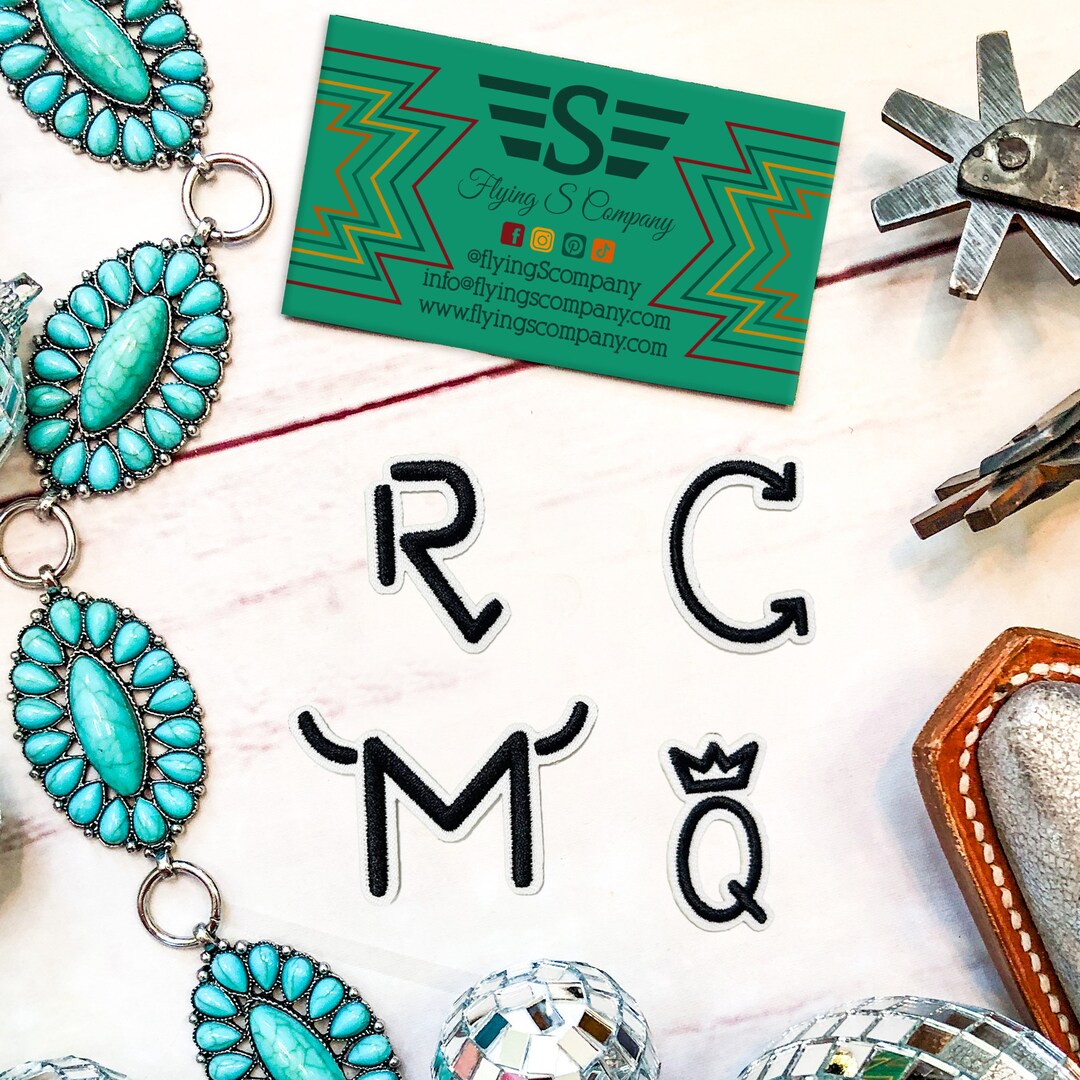 Cattle Brand Accent Patches | Livestock Brand, Cattle Brand, Trucker ...