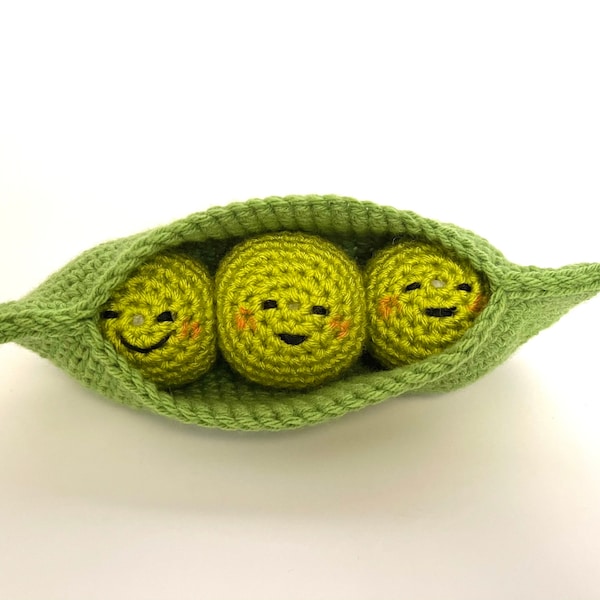Pea in a Pod Stuffed Animal - Etsy
