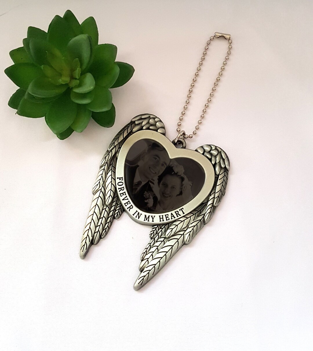 Forever in My Heart, Nanna Memorial Decoration, Grandad Memorial Gift ...