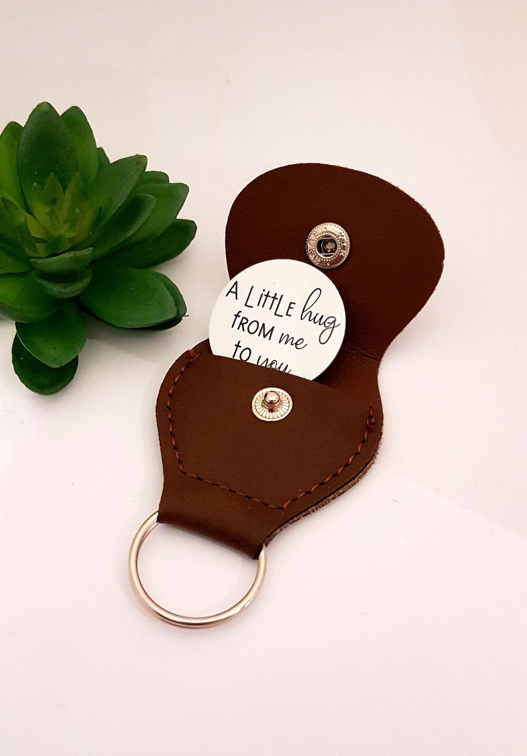 Pocket Hug, Photo Pocket Hug, Motivation Token, Isolation Gift Key Ring ...
