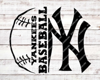 New york yankees svg | Etsy