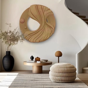 3D Abstract Wall Panel - STL Model for CNC, Modern Accent Wall Decor ...