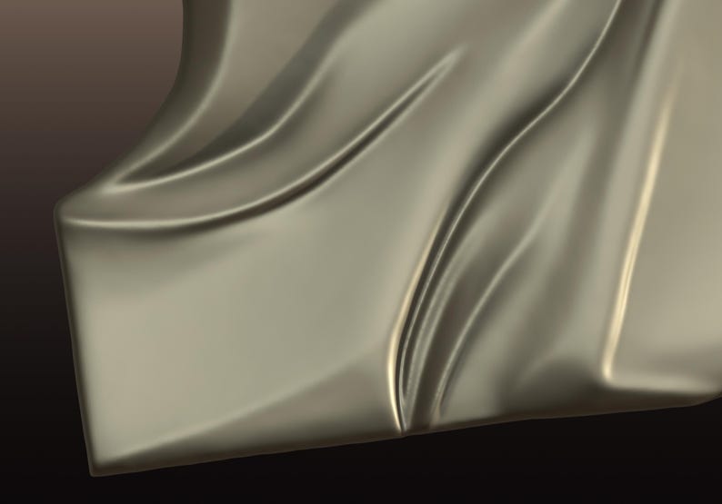 STL File for CNC Router | Round 3D Wave Wall Panel Relief | Abstract ...