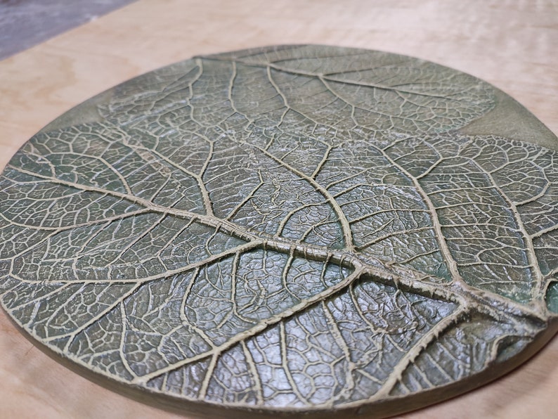 Botanical Gypsum Bas Relief Wall Art. Relief Sculpture Tile Plastercast ...