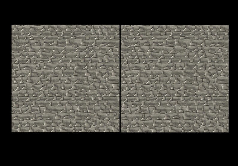 3D Model STL for CNC – Modern Organic Texture Panel for Wall Art ...