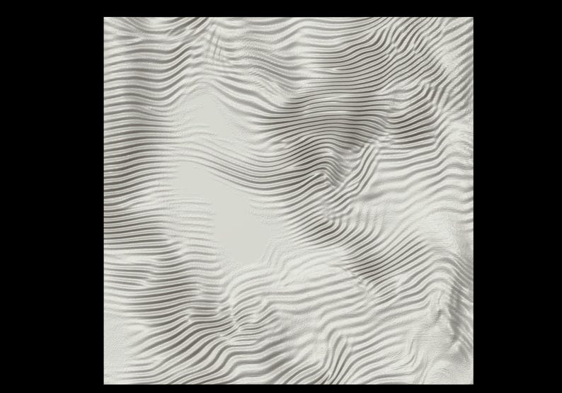 Wave Wall Panel STL File – 3D CNC Relief Texture for Modern Decor ...