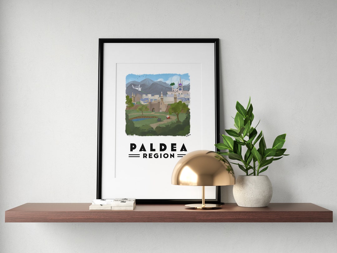 Paldea Travel Poster - Etsy
