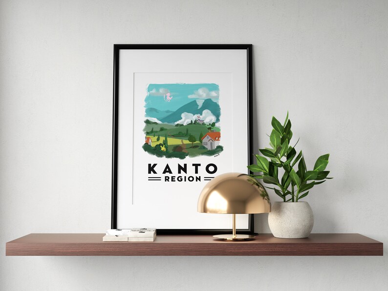 Pokémon Regions - Complete Collection - Etsy