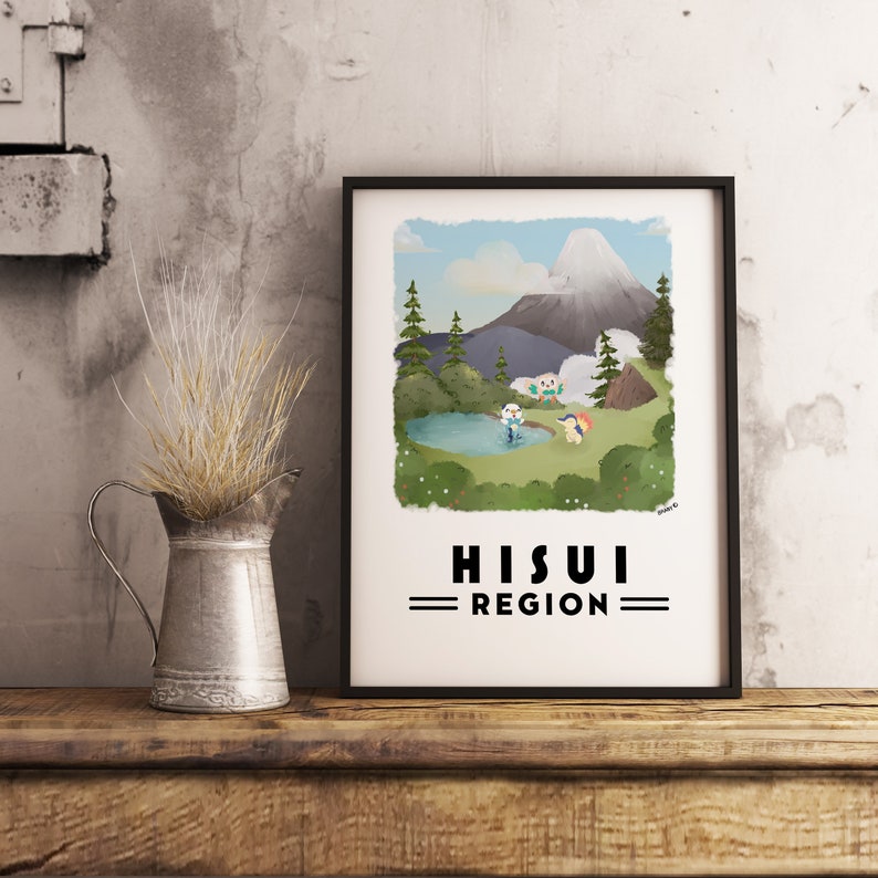 Pokémon Regions - Complete Collection - Etsy