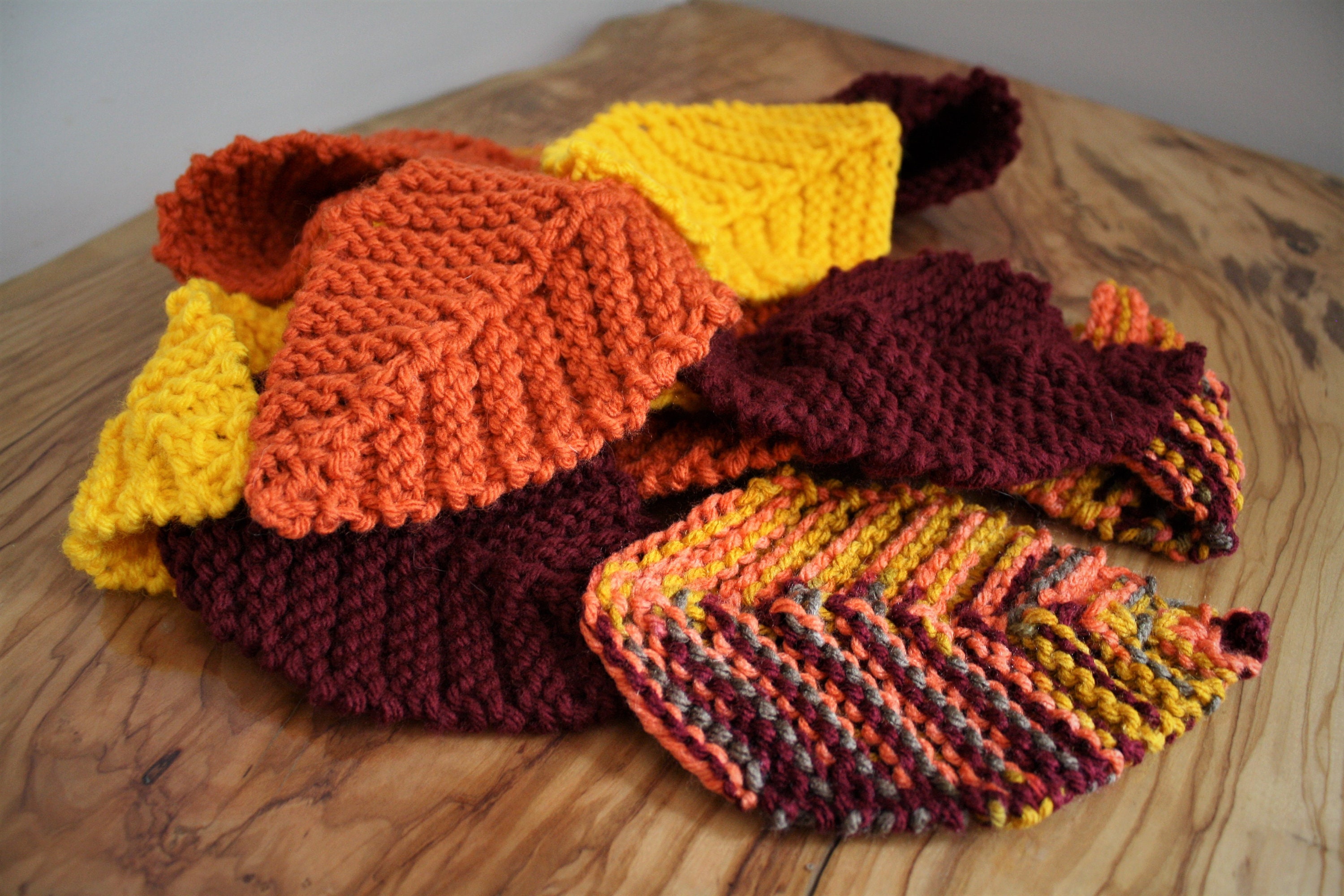 Autumn Leaves Scarf II - Etsy