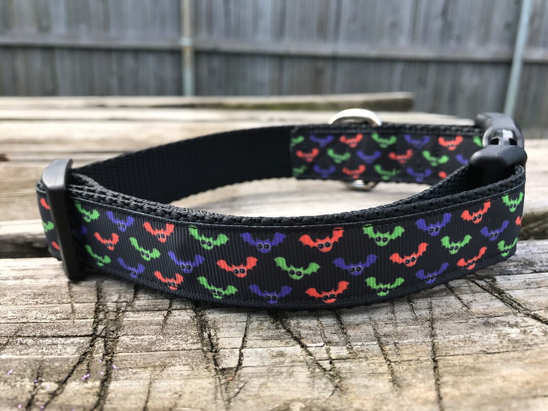 Bat Dog Collar - Etsy