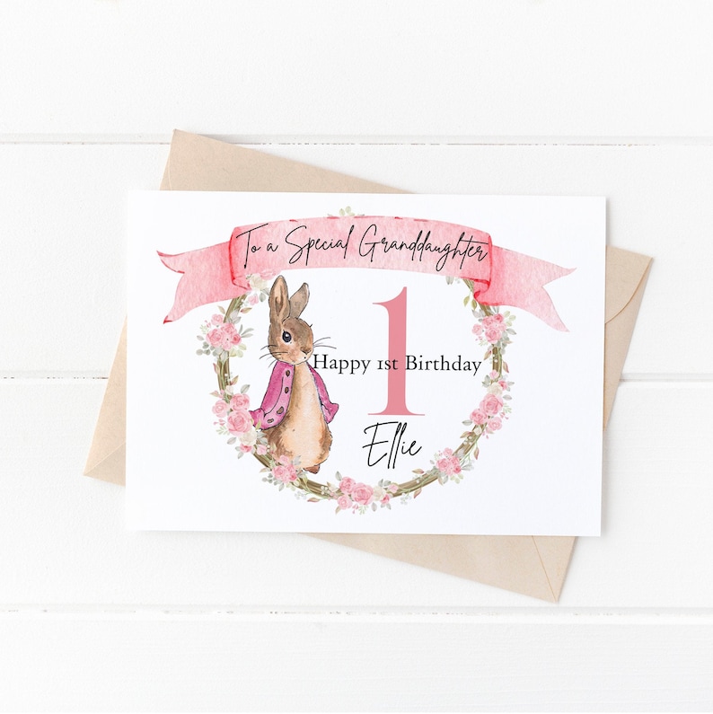 Granddaughter Birthday Card Granddaughter 2nd Birthday Card Etsy Uk