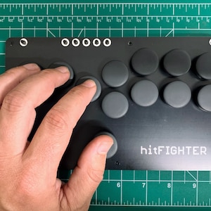 Hitfighter All Button Arcade Controller Fightstick - Etsy