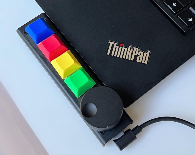 Bigknob: Customizable Programmable USB-C Knob, 4-button Macro Pad, Hot ...