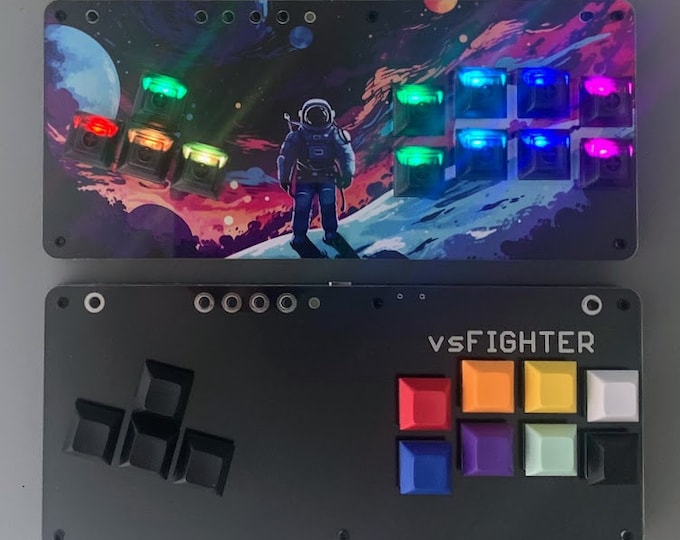 Vsfighter - All Button Arcade Controller Fightstick With GP2040-CE for XB360, Pc/steam, PS3 ...