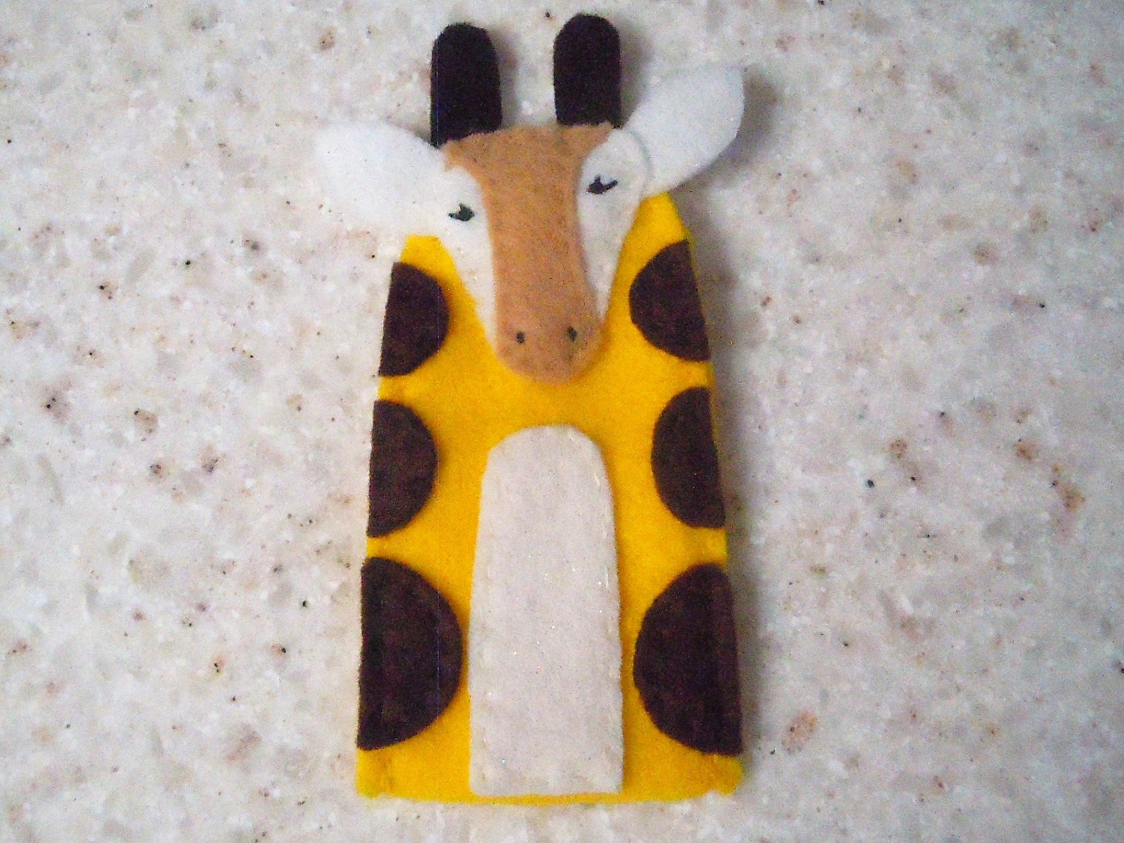 Double-sided Flannel Baby Blanket and Giraffe Finger Puppet Set - Etsy