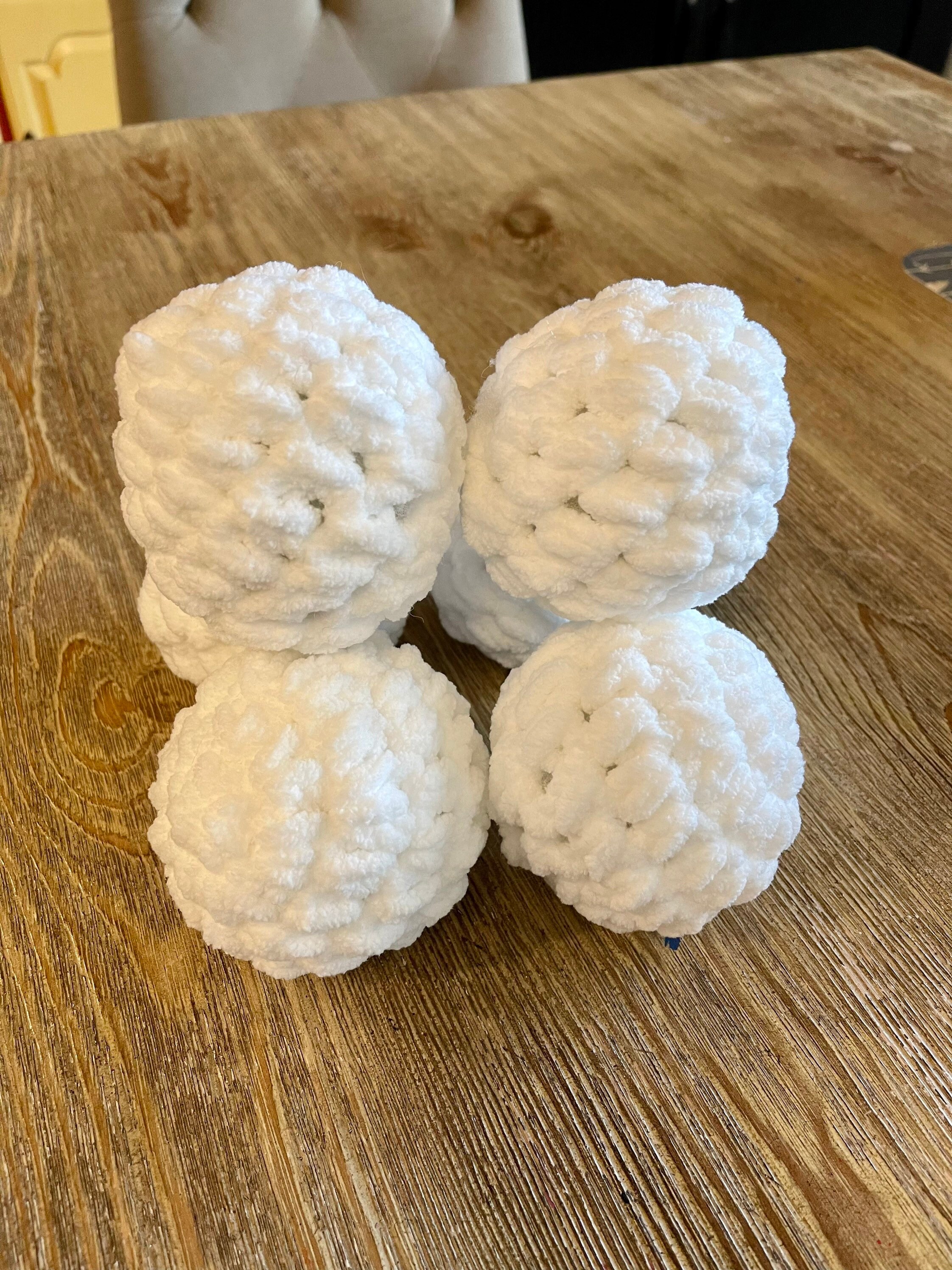 Fake Snowballs: Indoor Snowball Fight Game, Set of 6 - Etsy