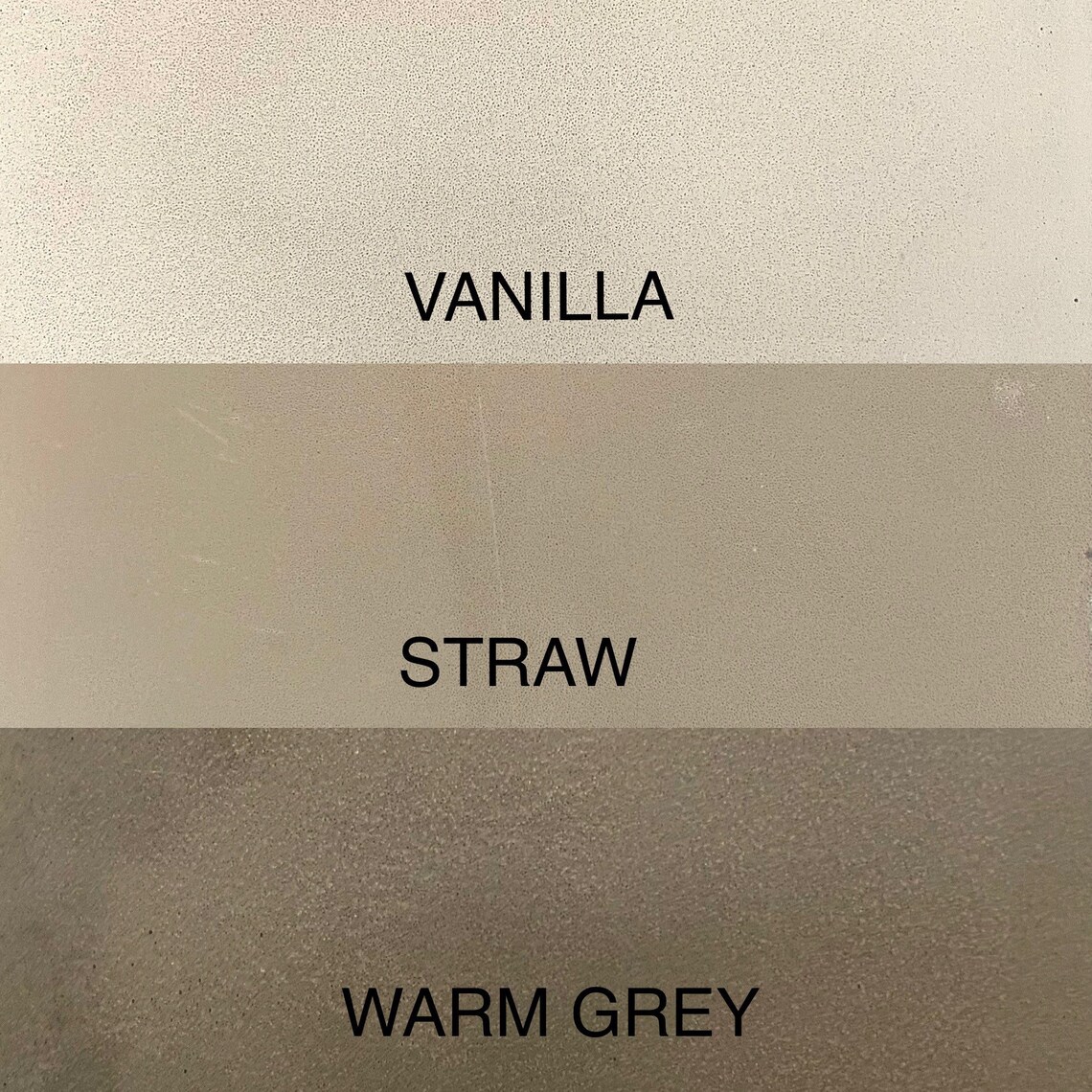 Concrete Color Samples - Etsy