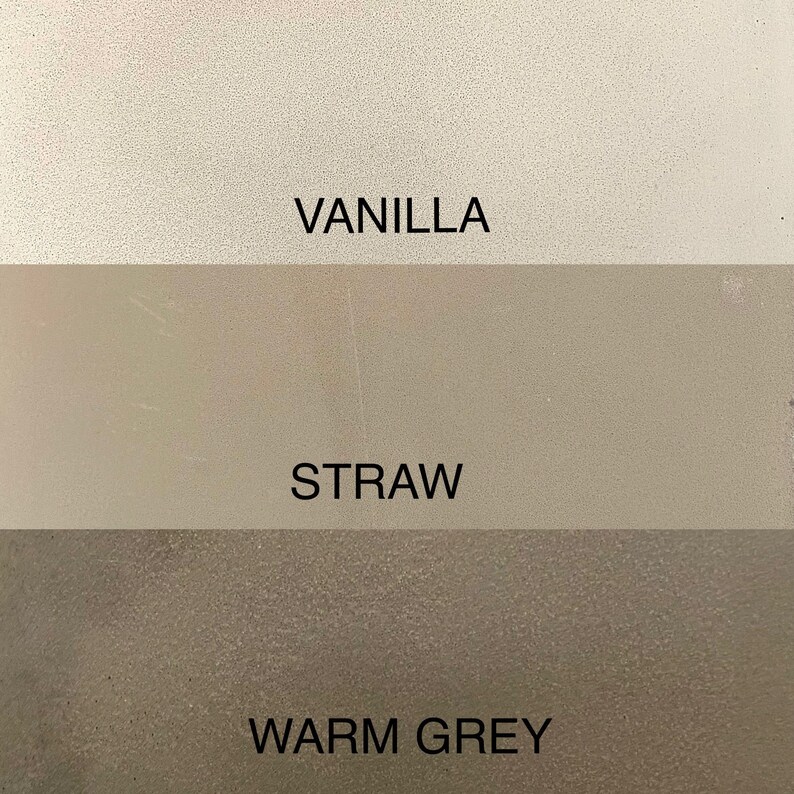 Concrete Color Samples - Etsy