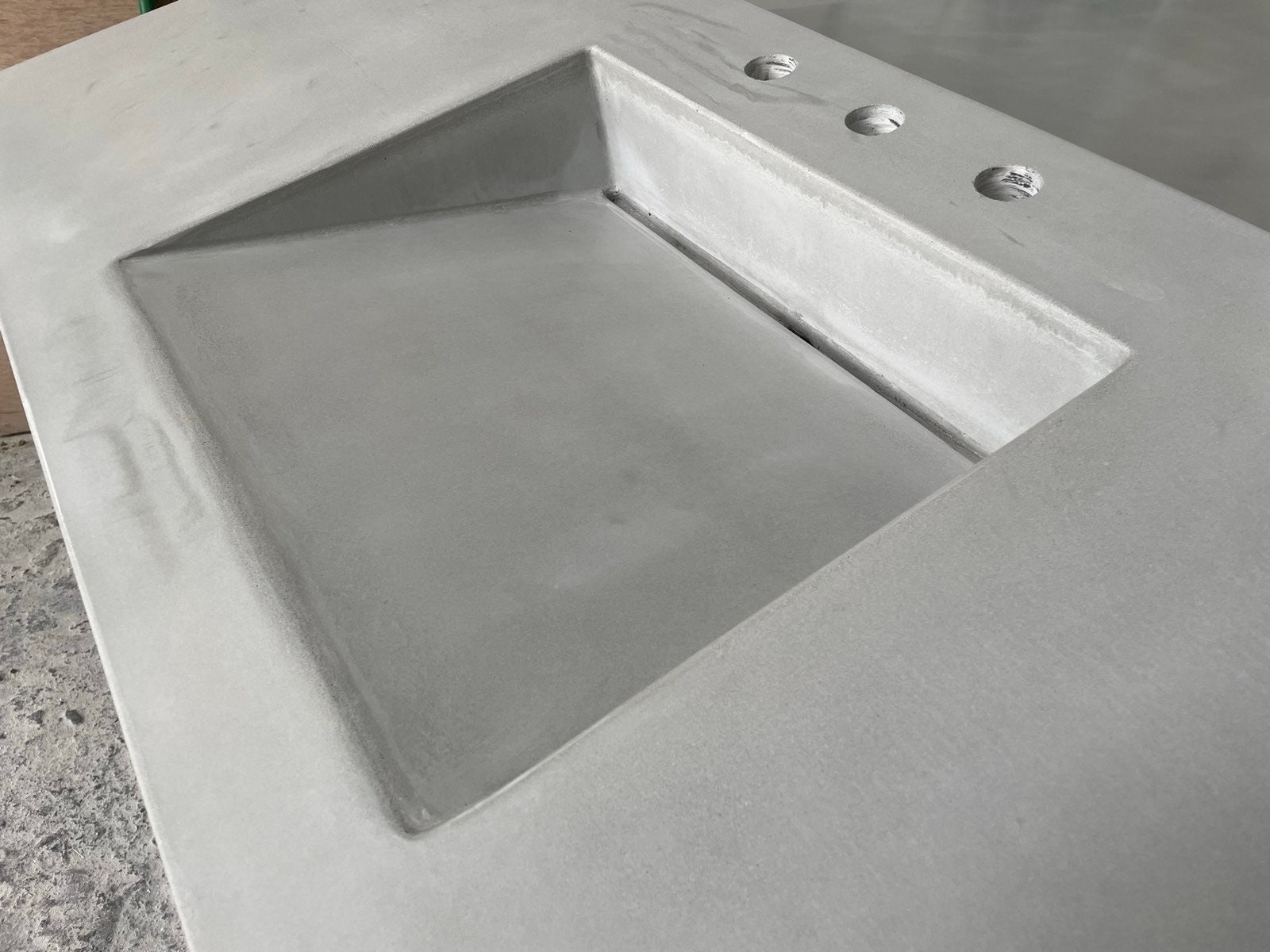 RAMP SINK Concrete Sink - Etsy