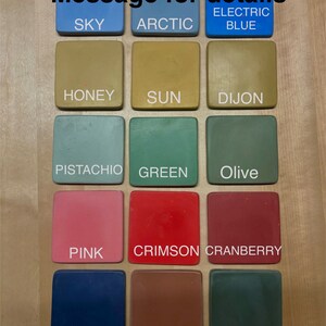 Concrete Color Samples - Etsy