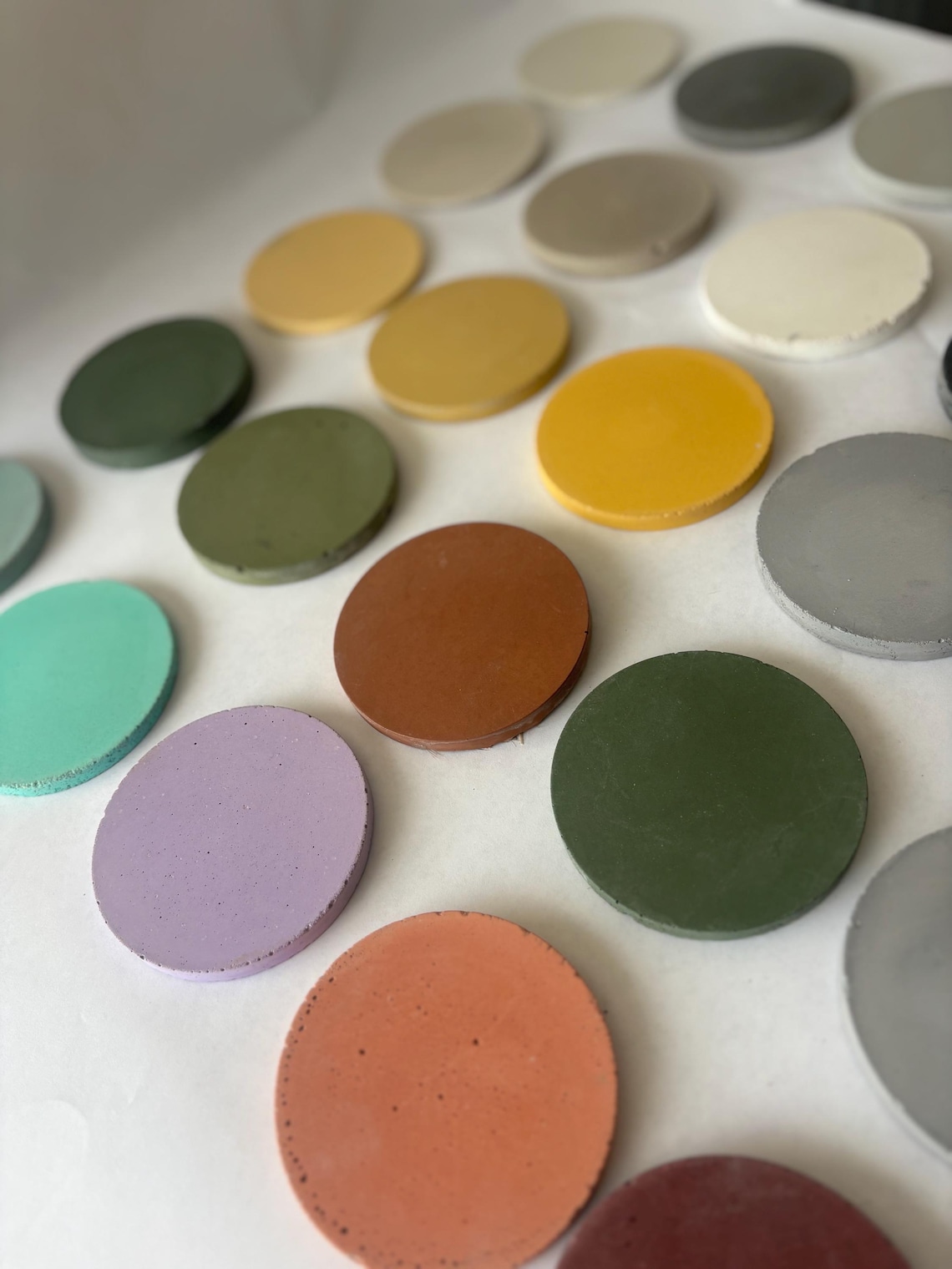 Concrete Color Samples - Etsy