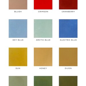 Concrete Color Samples - Etsy