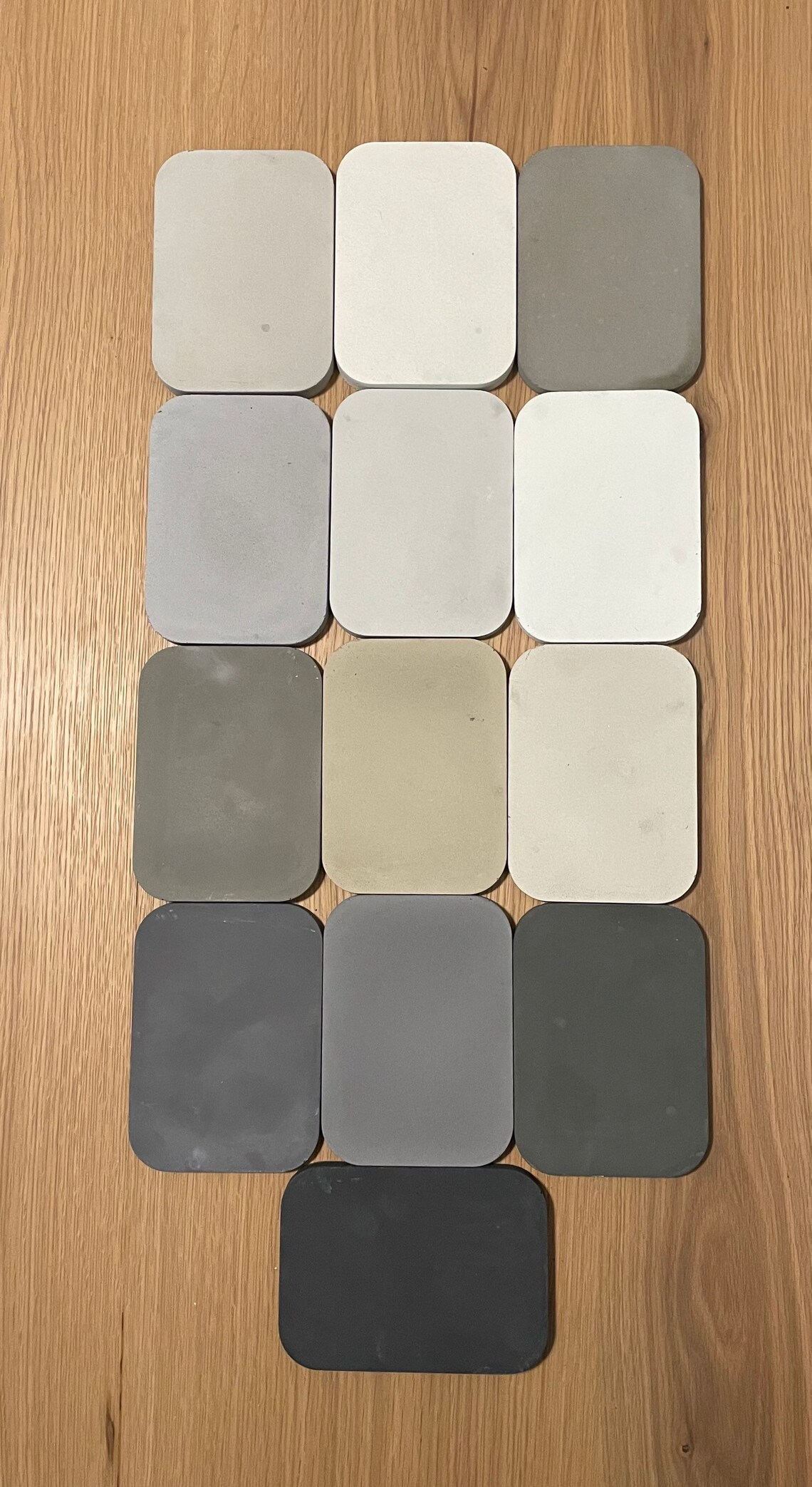 Concrete Color Samples - Etsy