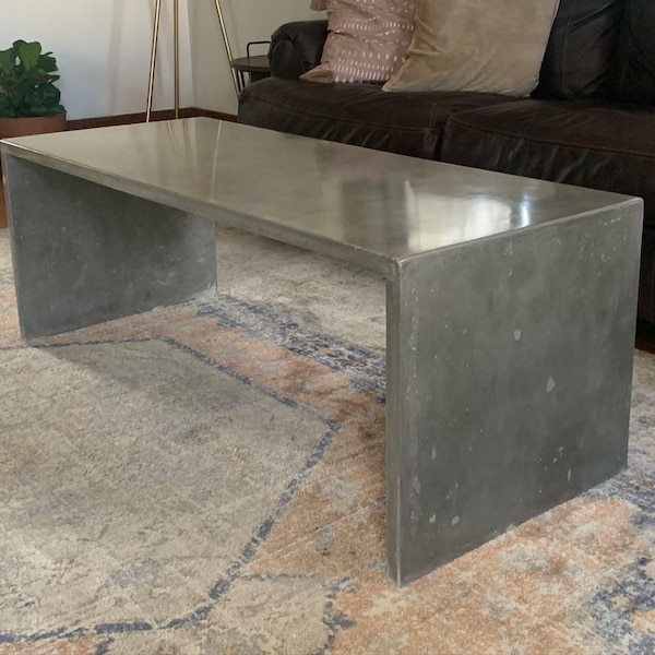 Waterfall Coffee Table - Etsy