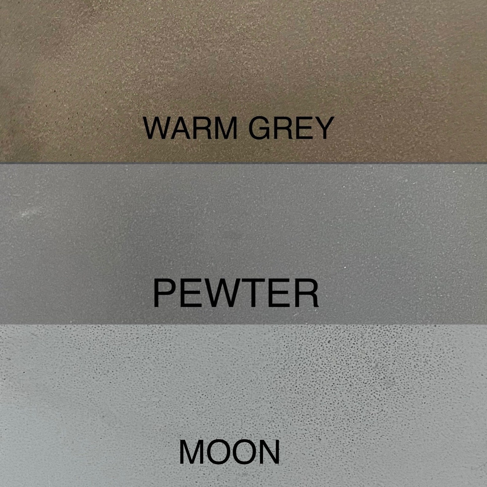 Concrete Color Samples - Etsy