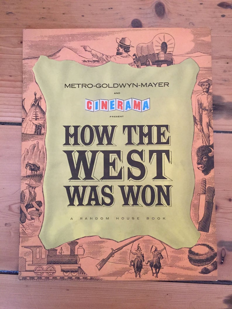 How the West Was Won (1962) - Movie Programme (james Stewart / John ...