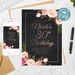 Editable 30th Birthday Invitationwomen Birthday - Etsy
